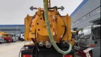China Dongfeng Vacuum Sewage Suction Truck 50000 Liters Septic Tank Sewer Cleaning for sale