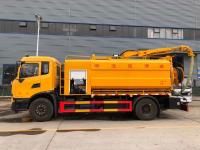 China Dongfeng 4x2 10000 Liters 190HP High Pressure Sewage Suction Truck for Sewer Cleaning for sale