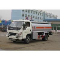 China 8000L 4x2 Fuel Tank Truck with Dispenser FORLAND Chassis 130HP Diesel Tanker for sale
