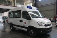 China Negative Pressure ICU Ambulance IVOCO 4x2 Diesel 5580mm Emergency Medical Vehicle for sale
