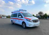 China Automatic Transport Emergency Ambulance 204HP Diesel Euro V Negative Pressure ICU Vehicle for sale