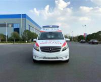 China Automatic Transport Emergency Ambulance 204HP Diesel Euro V Negative Pressure ICU Vehicle for sale