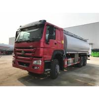 China SINOTRUK HOWO 20000L 20T Diesel Fuel Tank Truck 336HP 6x4 Fuel Delivery Truck for sale