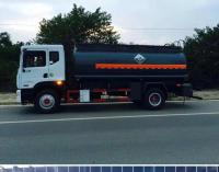 China Dongfeng 10000L Fuel Tank Truck 4x2 Diesel Transport with Dispenser 190hp Euro 3 for sale