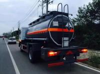 China Dongfeng 10000L Fuel Tank Truck 4x2 Diesel Transport with Dispenser 190hp Euro 3 for sale