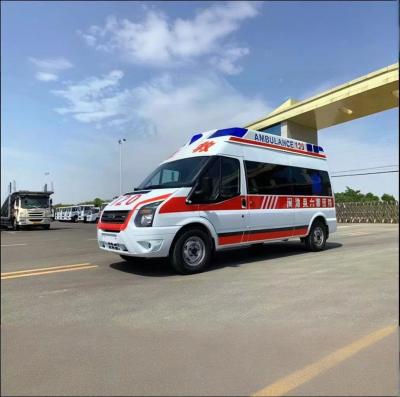 China Foton G7 Ambulance 4944mm Diesel 85kw Emergency Rescue Vehicle for Sale for sale