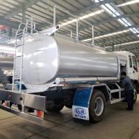 China Sinotruk HOWO 4x4 Off Road Oil Tank Truck 15000L All Wheel Drive Mobile Liquid Tank Station for sale