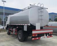 China Sinotruk HOWO 4x4 Off Road Oil Tank Truck 15000L All Wheel Drive Mobile Liquid Tank Station for sale