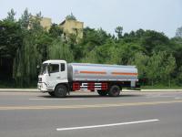 China 10000L Fuel Tank Truck with Dispenser Dongfeng 190HP 4x2 Carbon Steel for sale