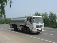 China 10000L Fuel Tank Truck with Dispenser Dongfeng 190HP 4x2 Carbon Steel for sale