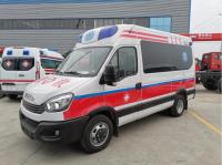 China Negative Pressure ICU Ambulance 5580x2000x2540mm Diesel Euro V 5 Speed Manual for sale