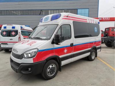 China Negative Pressure ICU Ambulance 5580x2000x2540mm Diesel Euro V 5 Speed Manual for sale