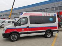 China Negative Pressure ICU Ambulance 5580x2000x2540mm Diesel Euro V 5 Speed Manual for sale