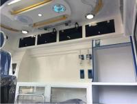 China RHD Mobile Ambulance Car 155KW ICU Rescue Ambulance Mercedes-Benz Chassis for sale