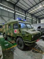 China IIVEC 4x2 Diesel Ambulance 5370mm ICU Rescue Vehicle with Negative Pressure System for sale