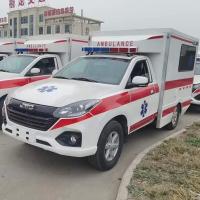 China Isuzu JMC Pickup Van Ambulance with Negative Pressure System 800m3/h Exhaust 99.995% Filtration for sale
