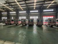 China Isuzu JMC Pickup Van Ambulance with Negative Pressure System 800m3/h Exhaust 99.995% Filtration for sale