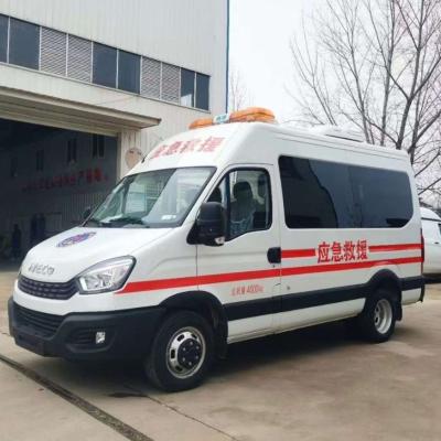 China IVECO Negative Pressure Ambulance Patient Transport 5750mm JMC Chassis Diesel Mobile Hospital for sale