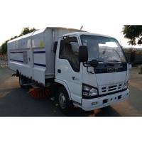 China ISUZU 4x2 Road Sweeper Truck 4cbm Water 5cbm Dust Vacuum Mobile Cleaning Tanker Vehicle for sale