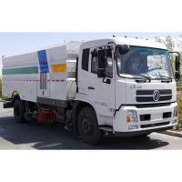 China Dongfeng 4X2 10m3 Vacuum Road Sweeper Truck Euro IV Diesel Engine 180HP for sale