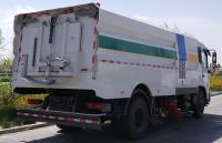 China Dongfeng 4X2 10m3 Vacuum Road Sweeper Truck Euro IV Diesel Engine 180HP for sale