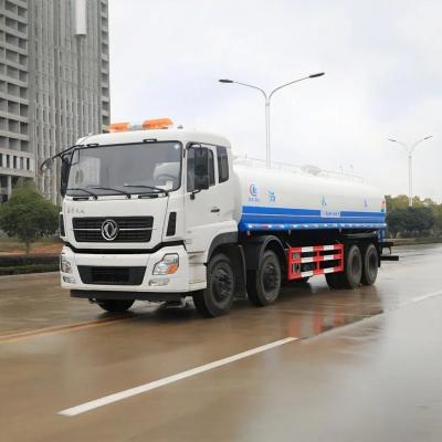China Dongfeng HOWO 25000L Water Sprinkler Truck Heavy Duty Road Sanitation Vehicle with High Pressure Water Cannon 8x4 for sale