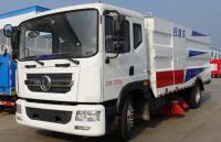 China Dongfeng 8CBM Self Propelled Road Sweeper Truck 6m3 Dust Bin 2m3 Water Tank Stainless Steel for sale