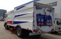 China Dongfeng 8CBM Self Propelled Road Sweeper Truck 6m3 Dust Bin 2m3 Water Tank Stainless Steel for sale