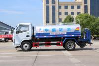 China Dongfeng 8cbm Water Tank Bowser Truck 8000L Firefighting Truck 156HP Diesel for sale