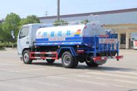 China Dongfeng 8cbm Water Tank Bowser Truck 8000L Firefighting Truck 156HP Diesel for sale