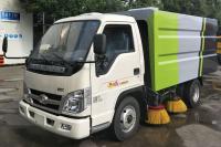 China Mini Truck Mounted Vacuum Road Sweeper 2 Tons Forland 4x2 68HP Euro V for sale