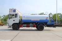 China Dongfeng 4x2 Medium Water Tank Truck 11000L to 15000L with Rear Washing Devices for sale