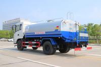 China Dongfeng 4x2 Medium Water Tank Truck 11000L to 15000L with Rear Washing Devices for sale