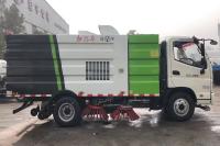 China Foton 140HP 4CBM City Sanitation Vacuum Suction Sweeping Truck Road Sweeper for sale