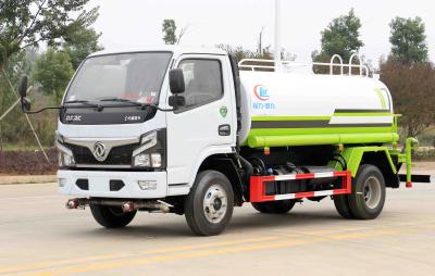 China Dongfeng 4 Ton 4000 Liter Water Sprinkler Truck Street Cleaning Water Delivery Truck for sale