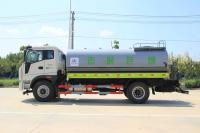 China Foton 12000 Liters 12m3 Fire Fighting Water Tank Bowser Truck 170HP Euro V for sale