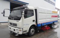 China Dongfeng 5cbm Street Sweeper Truck 95HP Small Cleaning Truck with Stainless Tank for sale