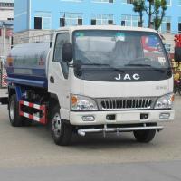 China JAC 5000L Water Bowser Truck 5 Ton Stainless Steel Water Tanker with 116HP Diesel Engine for sale