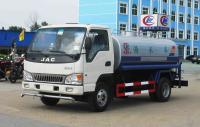 China JAC 5000L Water Bowser Truck 5 Ton Stainless Steel Water Tanker with 116HP Diesel Engine for sale