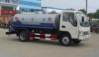 China JAC 5000L Water Bowser Truck 5 Ton Stainless Steel Water Tanker with 116HP Diesel Engine for sale