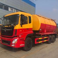 China Dongfeng 6x4 Fecal Suction Truck 18CBM Vacuum Tanker Euro 3 260HP for sale