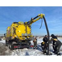 China Sinotruk HOWO 16000L Sewage Suction Tank Truck with Italy Brand Vacuum Pump 6x4 for sale