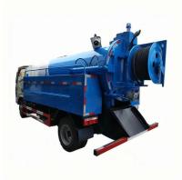 China DONGFENG 8cbm Sewage Suction Truck 4x2 Vacuum Pump Tanker Euro V 160HP for sale