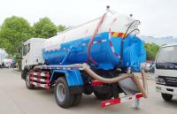 China Dongfeng 8000L Waste Water Suction Truck 6T-8T Sewage Disposal Tank Truck 160HP for sale