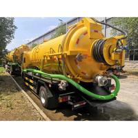 China ISUZU 6000 Liters Vacuum Sewage Suction Tanker Truck 6 Tons 4x2 Euro V for sale