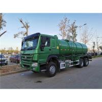 China Sinotruk HOWO 6x4 18cbm Sewer Vacuum Truck Sewage Cleaning Tanker 336HP for sale