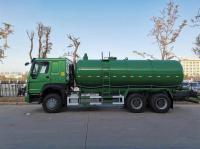 China Sinotruk HOWO 6x4 18cbm Sewer Vacuum Truck Sewage Cleaning Tanker 336HP for sale
