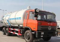 China Dongfeng 6x4 10 Ton Sewage Suction Truck 16000L Vacuum Sewer Tank Truck for sale