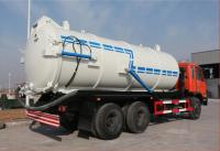 China Dongfeng 6x4 10 Ton Sewage Suction Truck 16000L Vacuum Sewer Tank Truck for sale