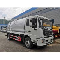 China Dongfeng 4x2 10000L Sewage Suction Truck 180HP Diesel Vacuum Tanker for sale
